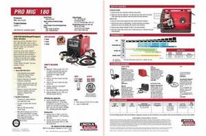 Lincoln Electric PRO MIG 180 Review - Flux Core Welder K2481-1